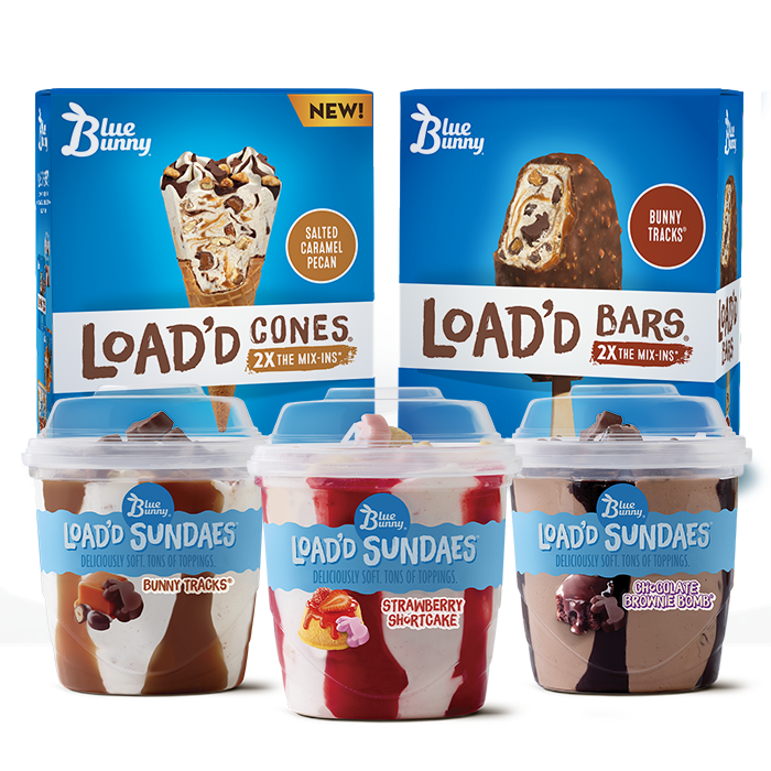 Blue Bunny Ice Cream - Sundaes, Cones, Bars - Blue Bunny